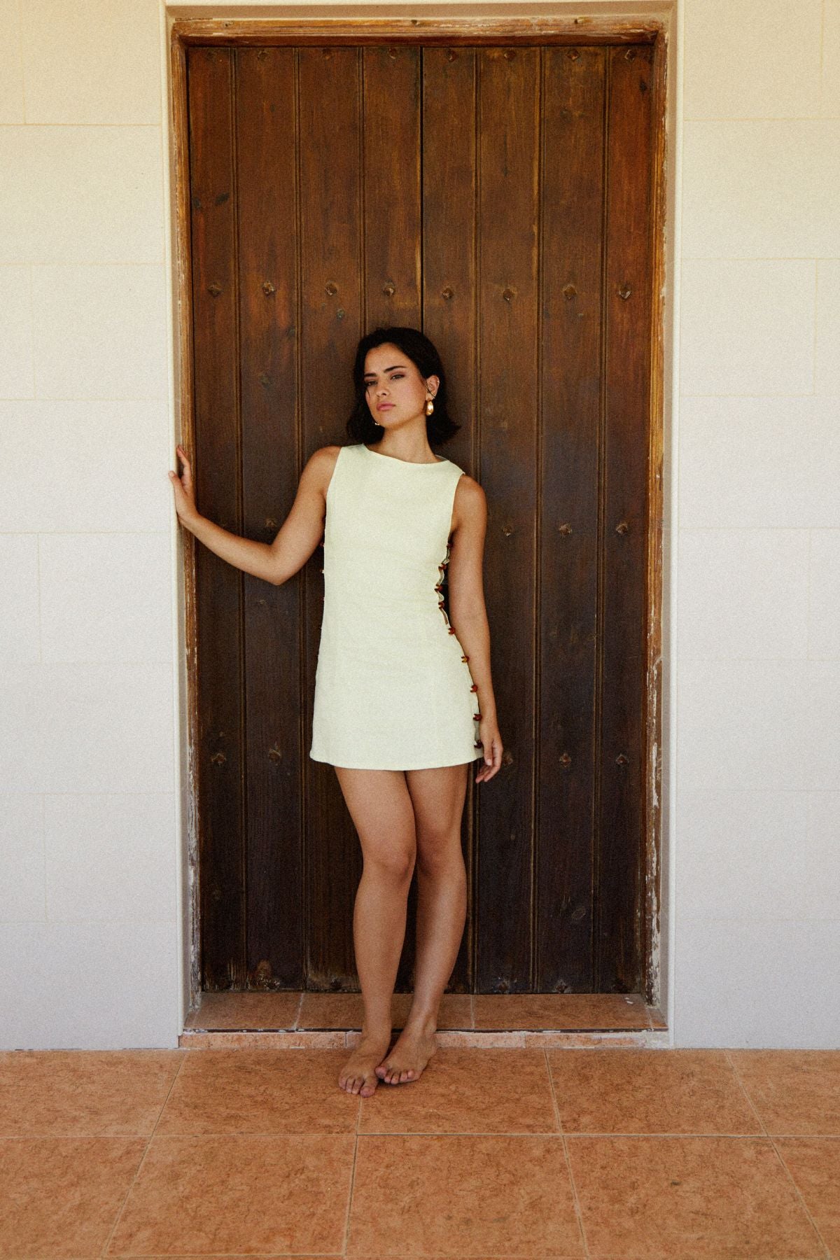 Bora Linen Mini Dress
